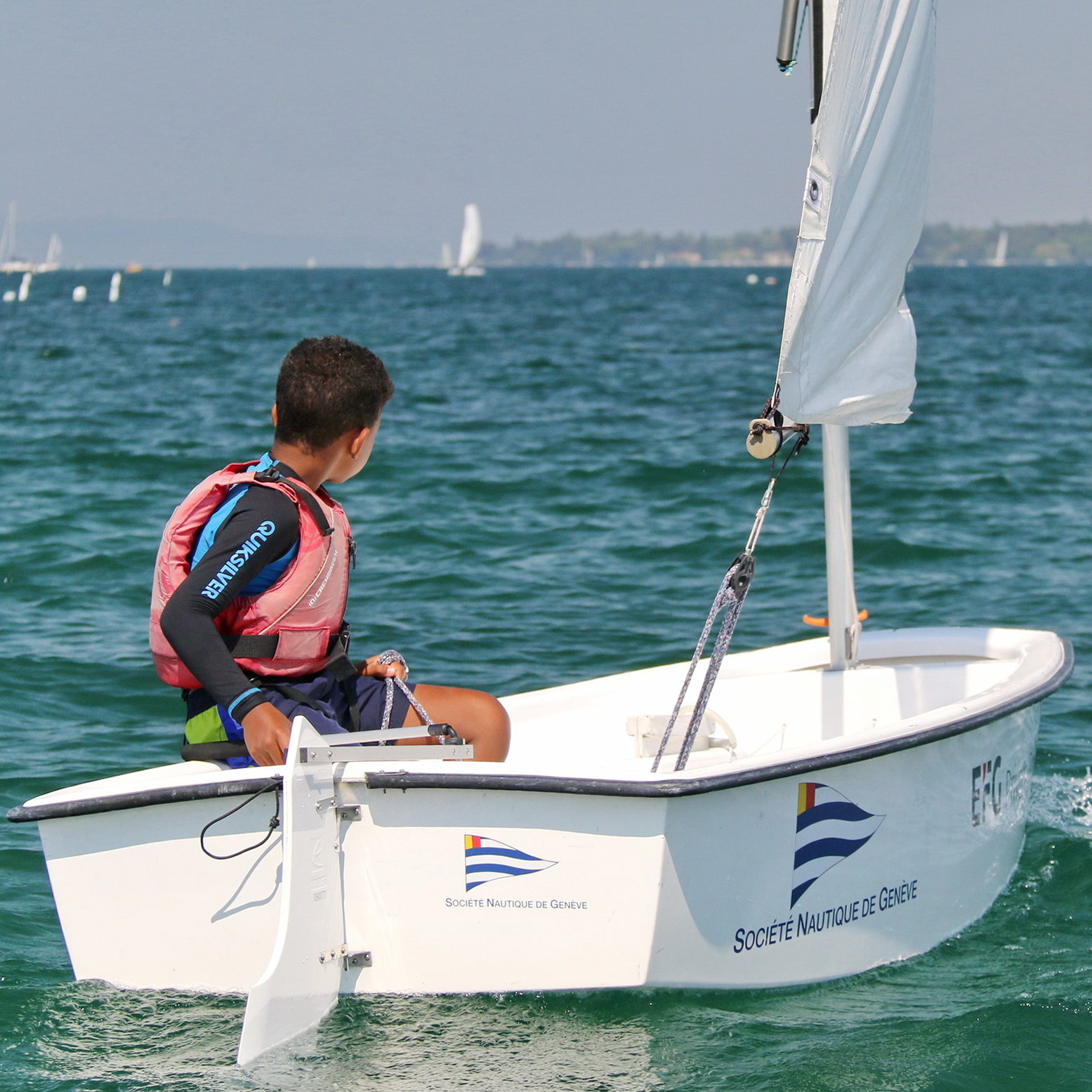 Optimist - Stage été - Société Nautique de Genève